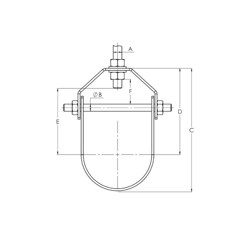 Adjustable Clevis Hanger M Series – Inka